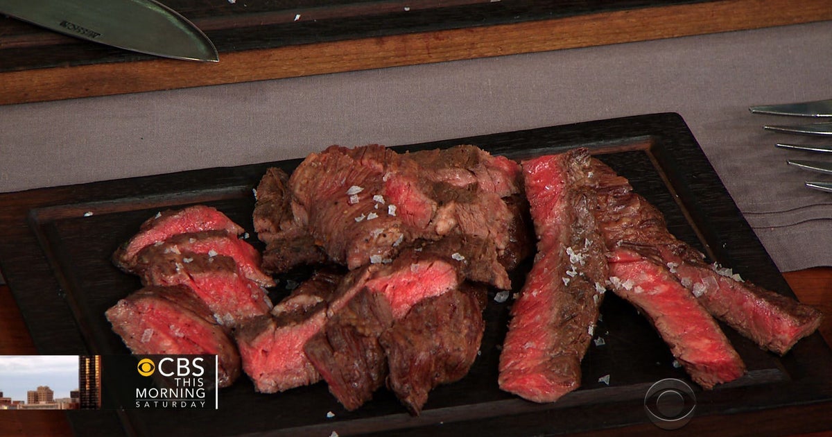 Iron chef Jose Garces brings steak with chimichurri to THE Dish - CBS News