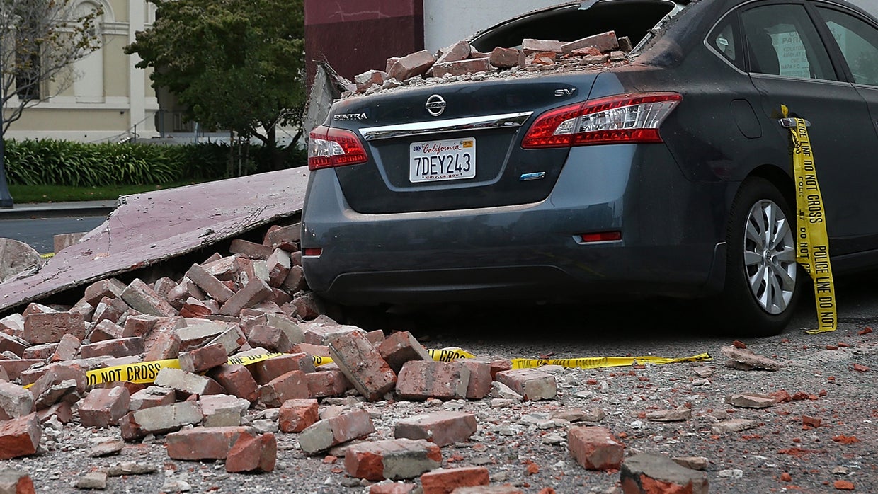 San Francisco Bay Area assessing damage after large quake - CBS News
