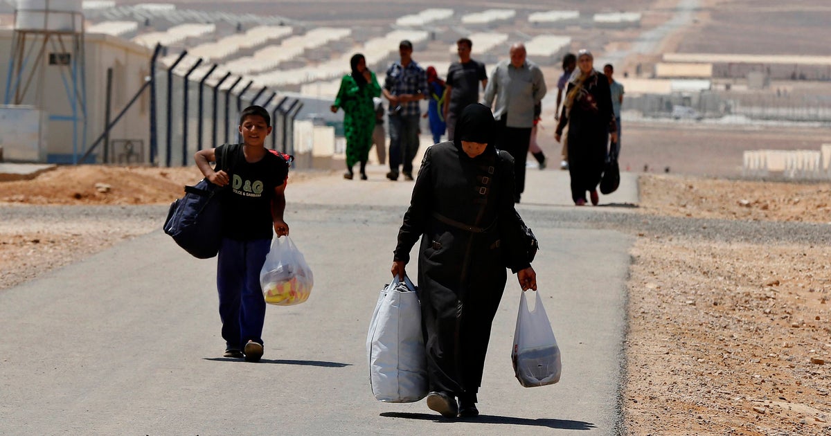Refugee total from Syria's civil war passes 3 million mark: U.N. - CBS News