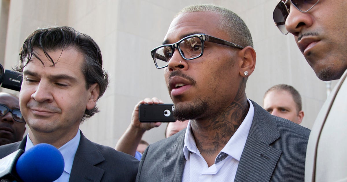 Chris Brown pleads guilty in Washington assault case - CBS News