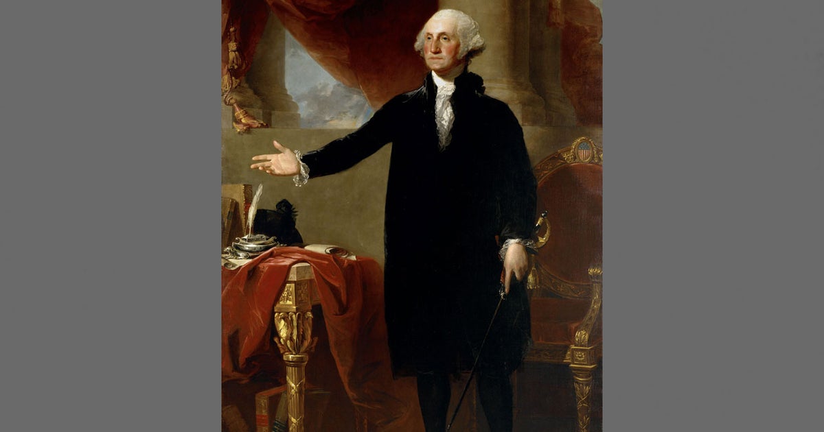 Famous George Washington portrait to get a makeover - CBS News