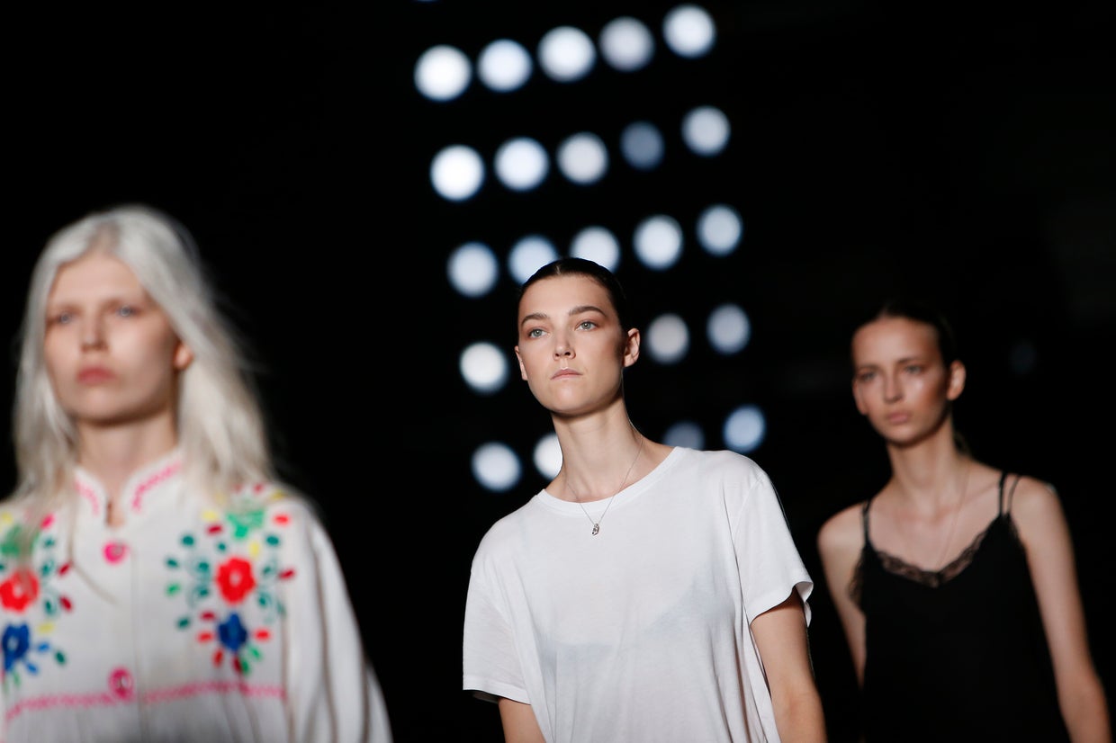 Models of New York Fashion Week Spring 2015