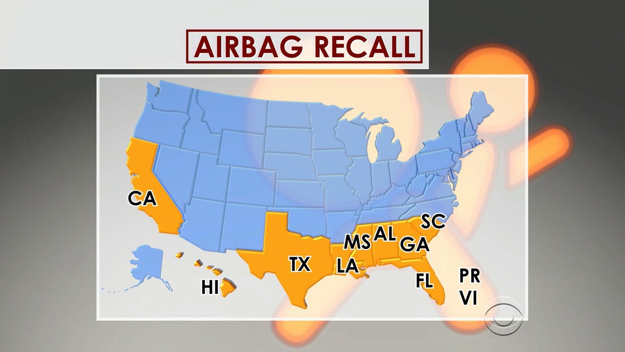 Despite recalls, defective airbags still in U.S. cars - CBS News