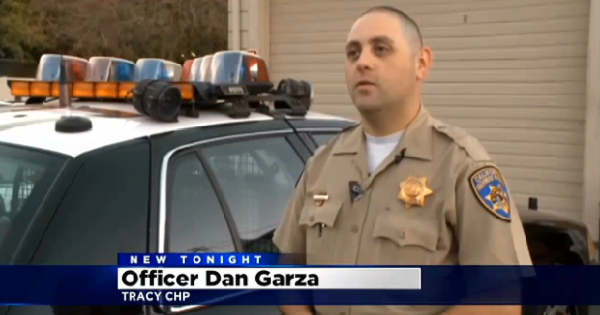 California Highway Patrol officer saves man's life in ant attack - CBS News