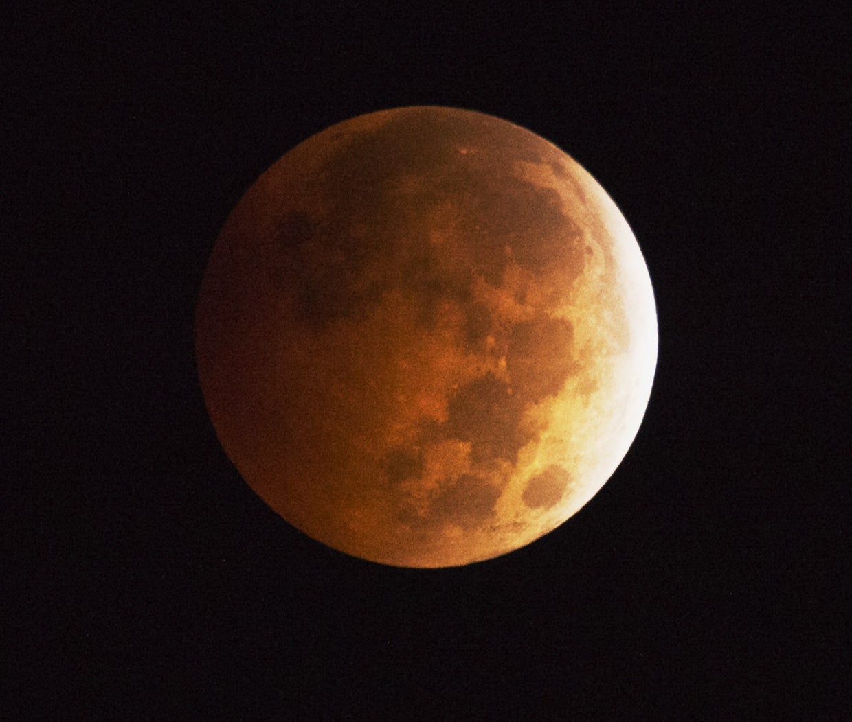 October's blood moon eclipse