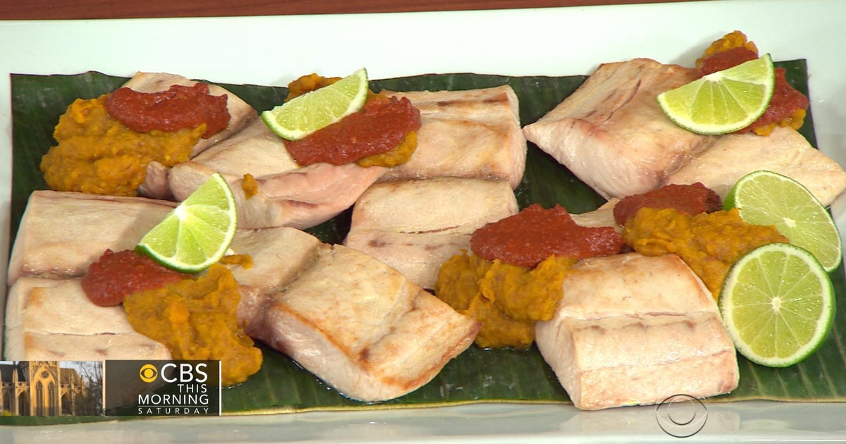 Chef Ben Pollinger brings mahi mahi to THE Dish - CBS News