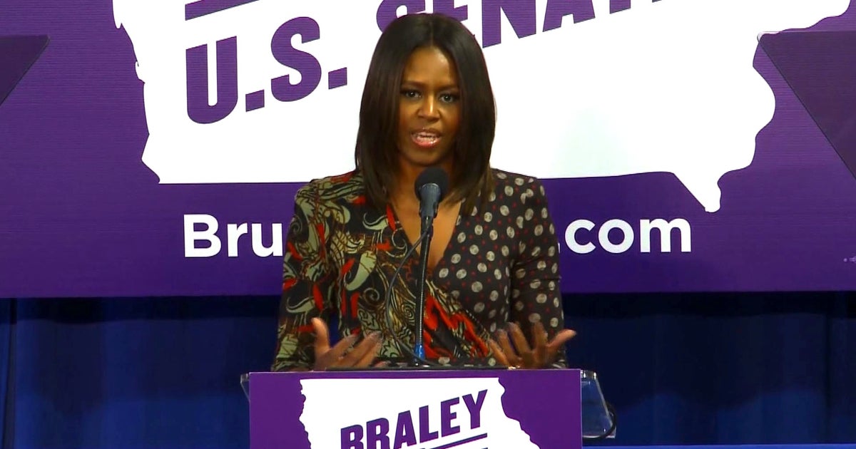 Michelle Obama flubs Bruce Braley's name during Iowa campaign speech ...