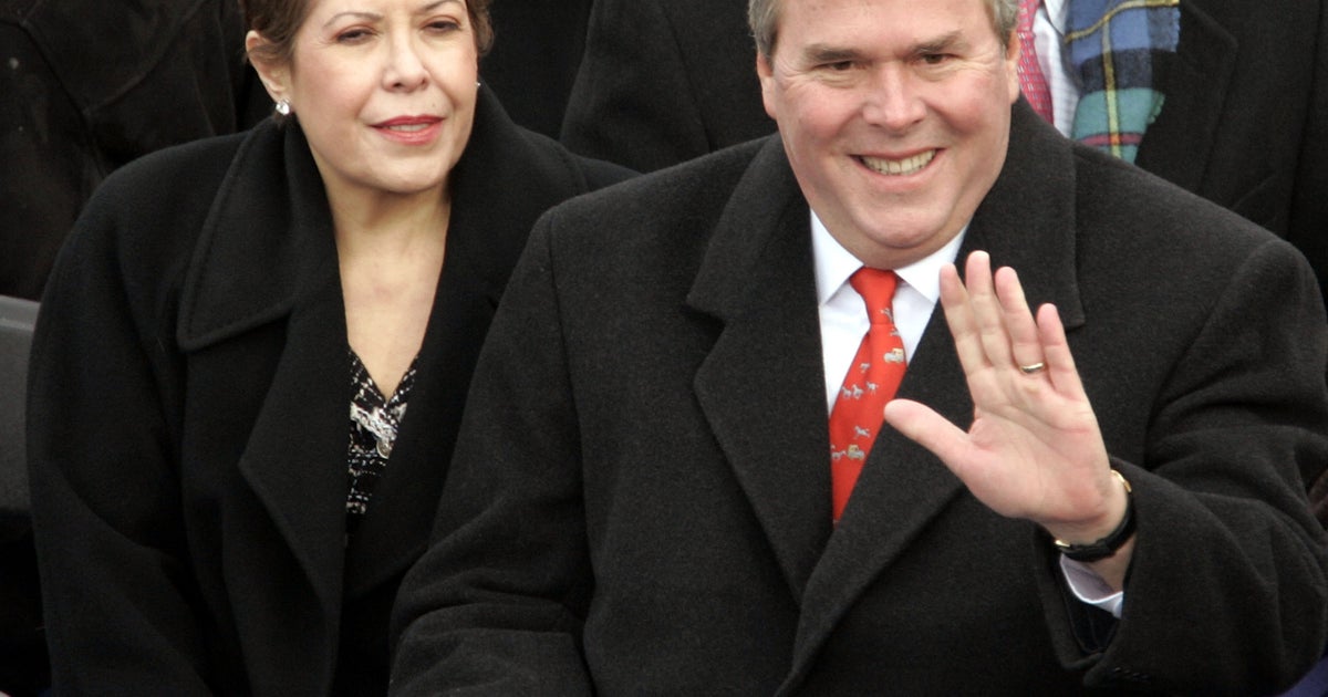 Jeb Bush says his wife would support a presidential run - CBS News