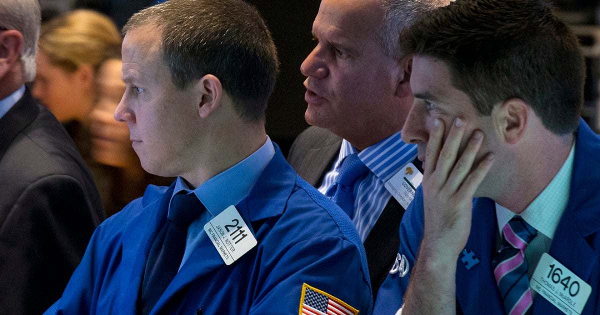 Dow drops more than 450 points - CBS News