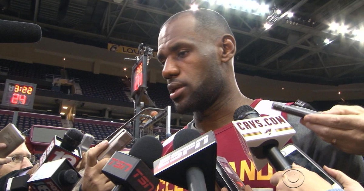 LeBron buzz hits Cleveland and brings cash slam dunk - CBS News