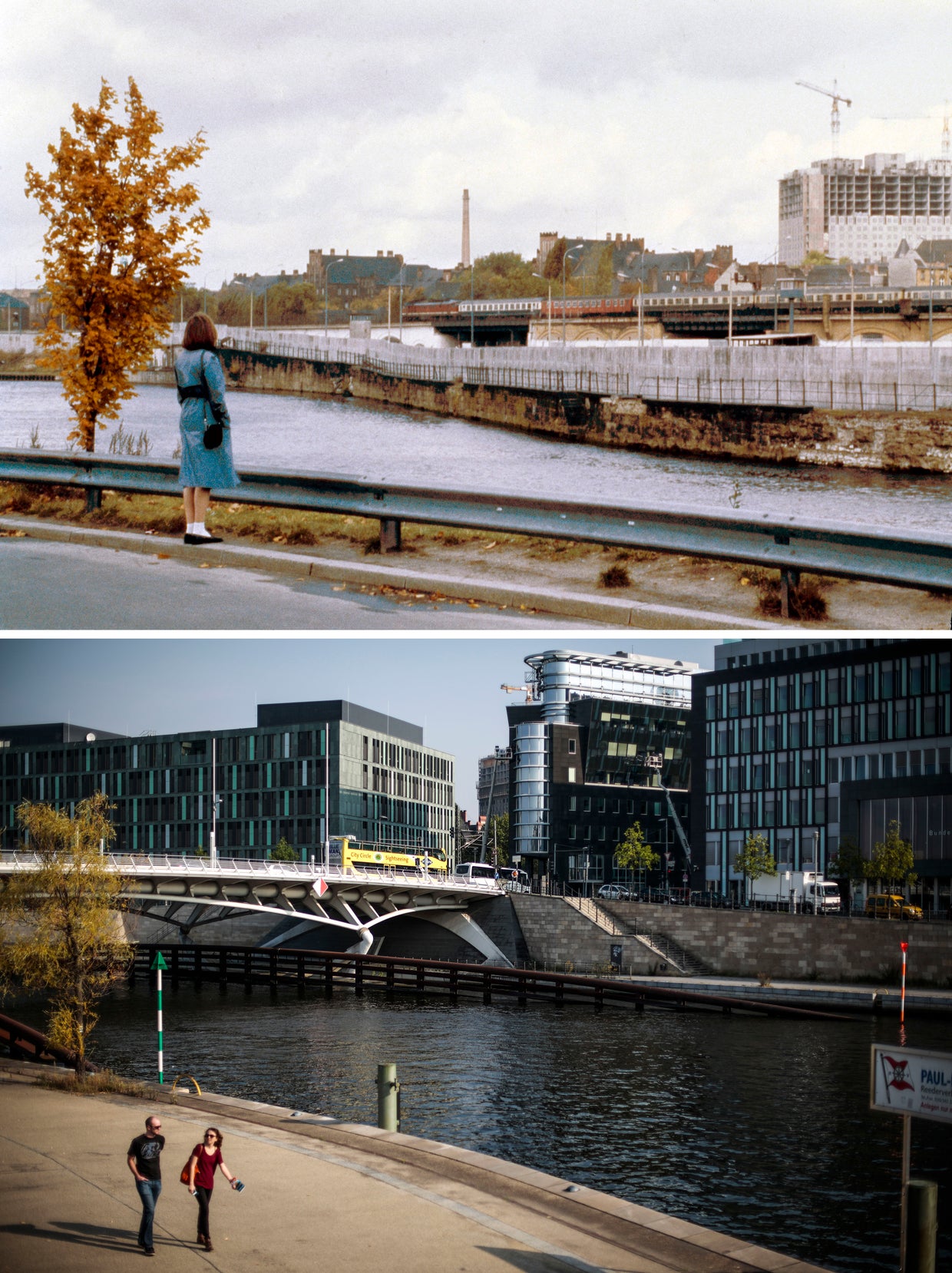 Berlin Wall - Now and Then