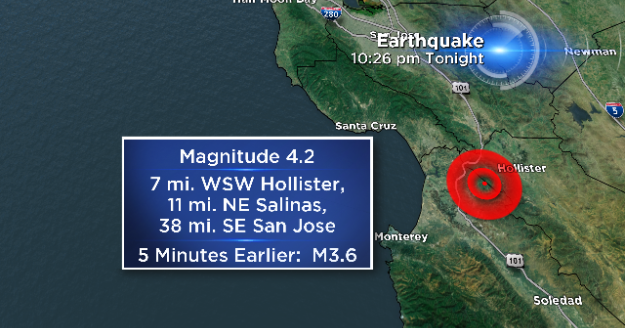 2 moderate earthquakes strike California in 5-minute span - CBS News