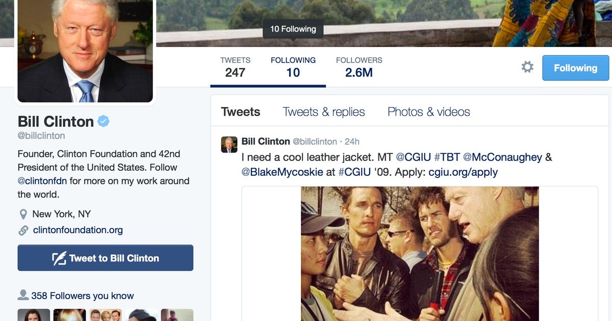 This week's top political tweets - CBS News