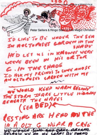 The Beatles' original lyrics