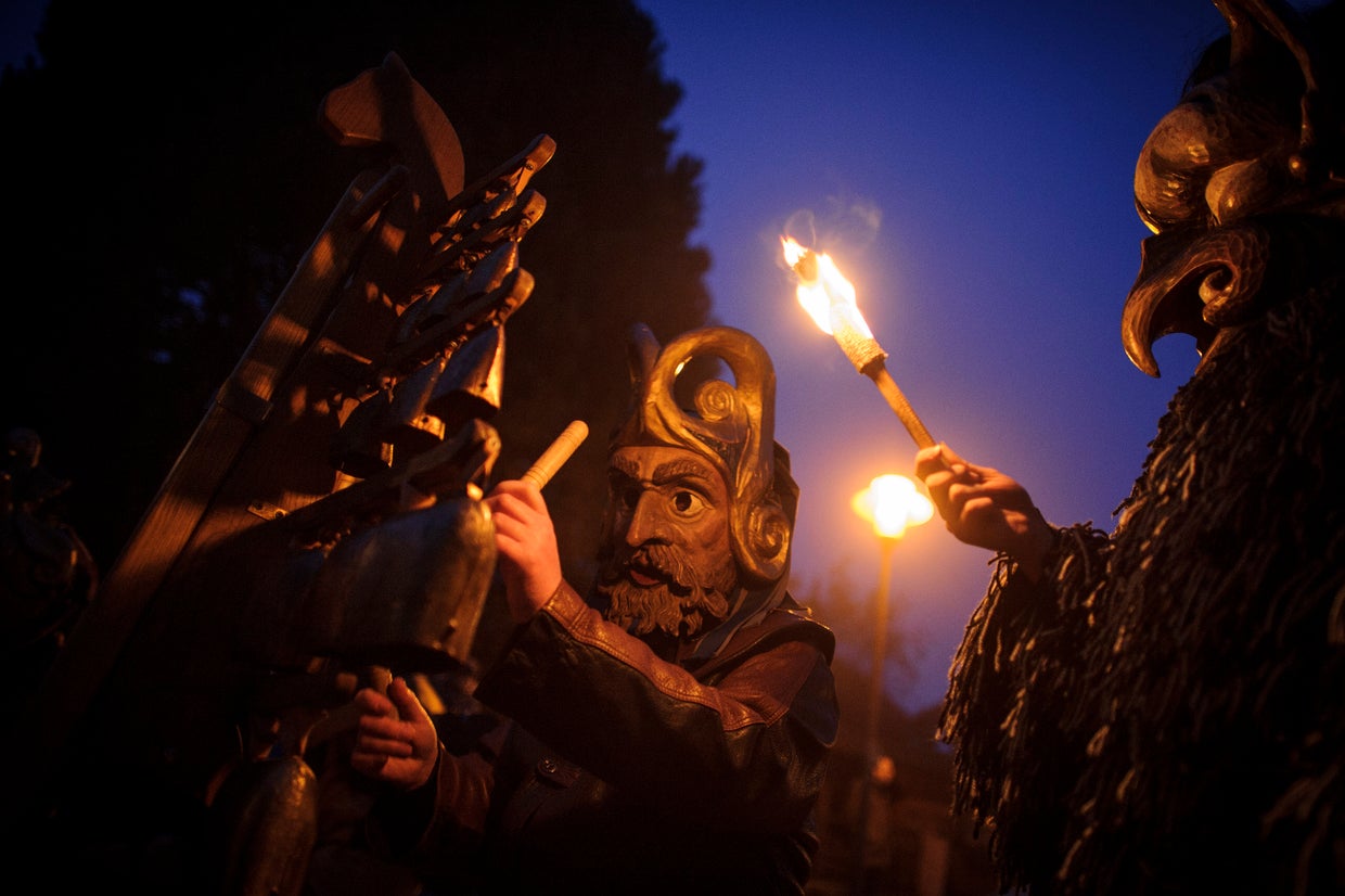 Perchten winter festival