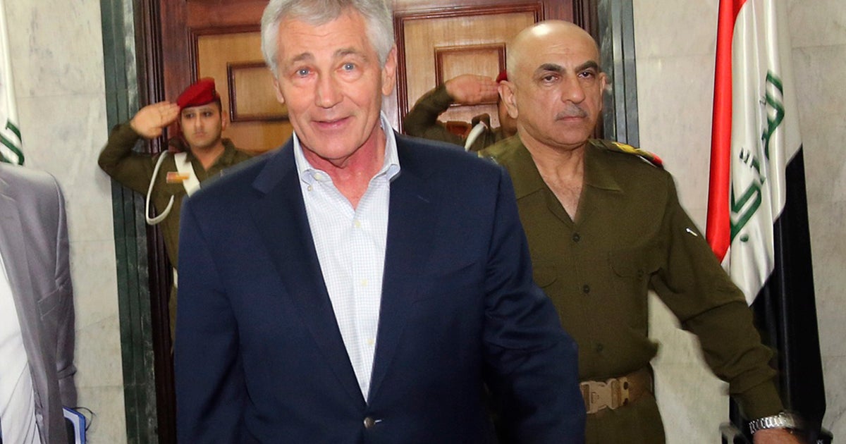 Iraq PM asks Hagel for more air power to fight ISIS - CBS News