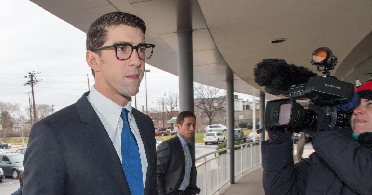 Michael Phelps pleads guilty to DUI in Baltimore - CBS News