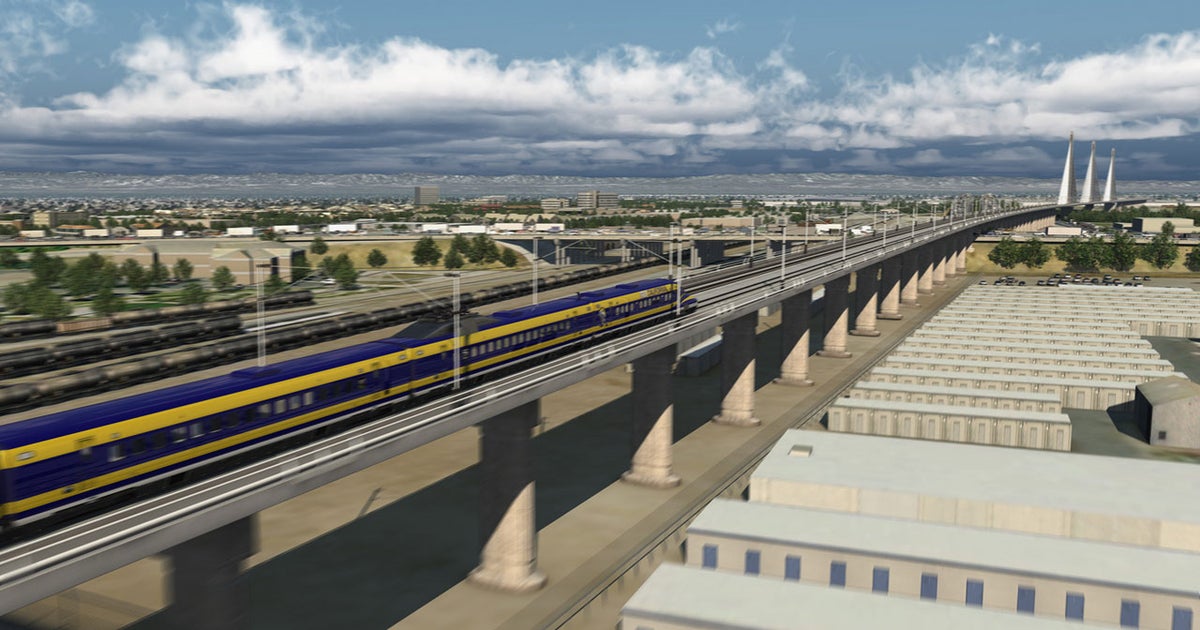California's bullet train project ready to break ground - CBS News