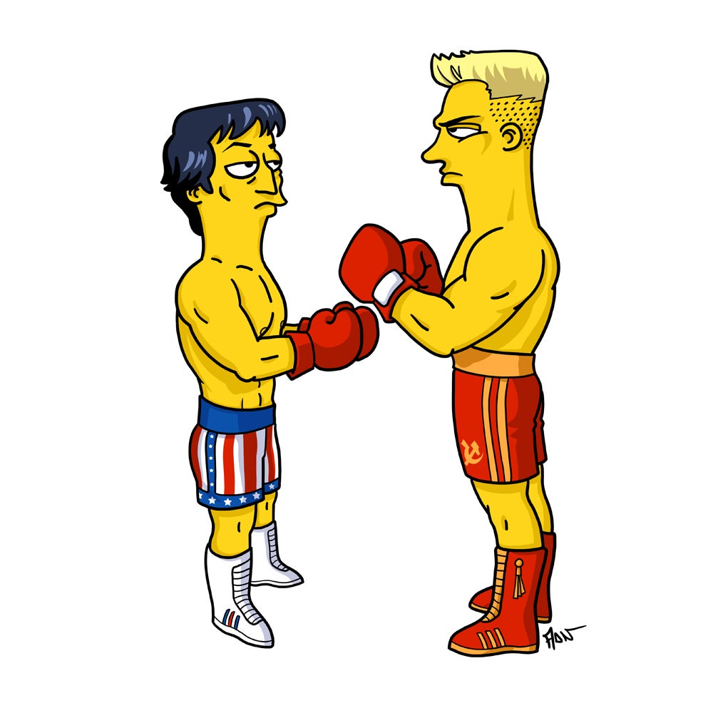 Your favorite characters "Simpsonized"