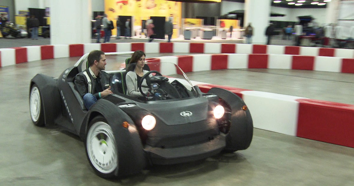 Are 3D-printed cars the next big thing? - CBS News