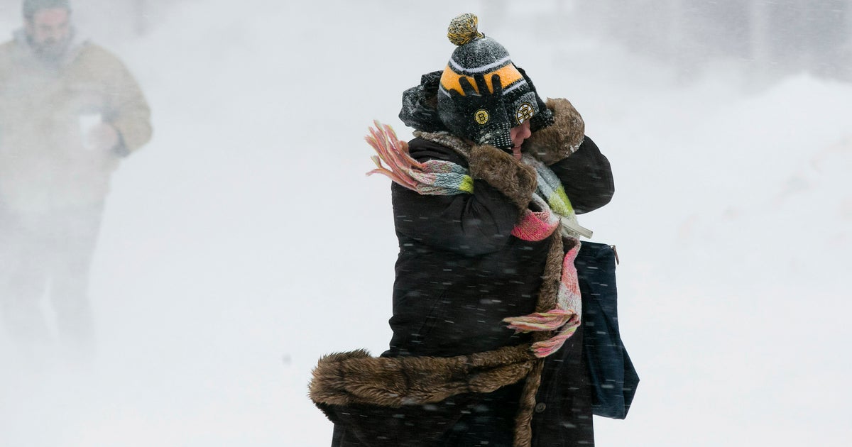 Snow in Chicago and Boston, slush in New York