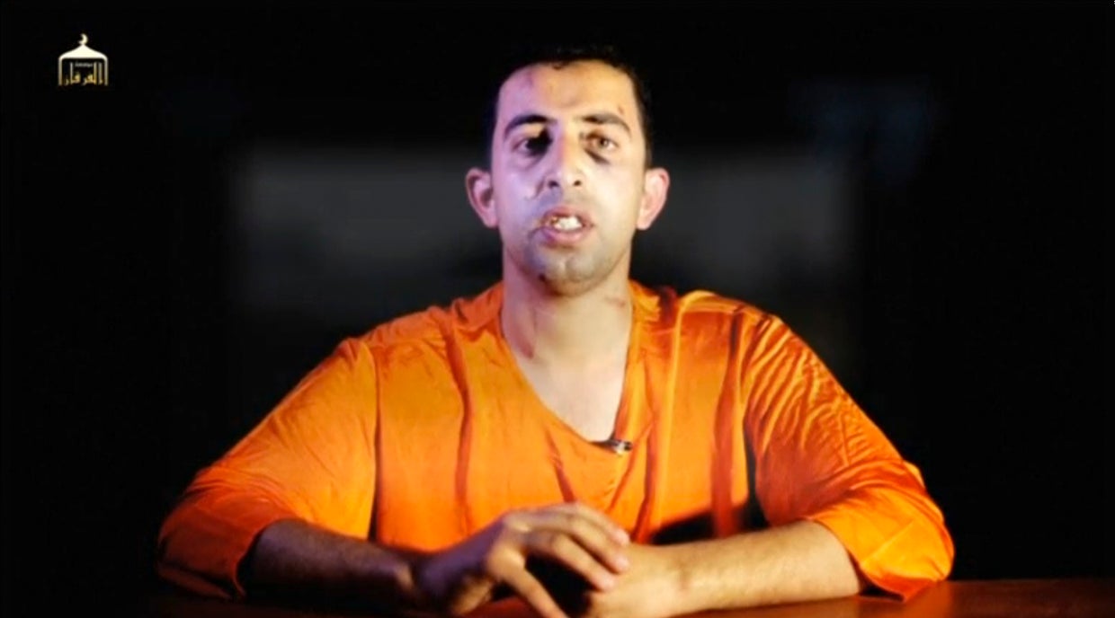ISIS video purports to show Jordanian pilot burned alive - CBS News