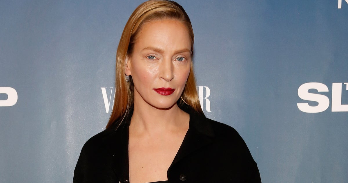 Uma Thuman addresses "new look" controversy - CBS News