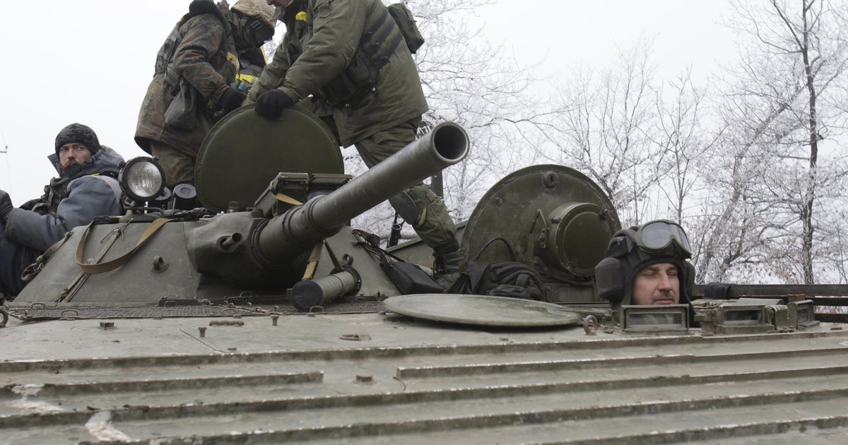 Shelling in Ukraine goes on up to cease-fire deadline - CBS News