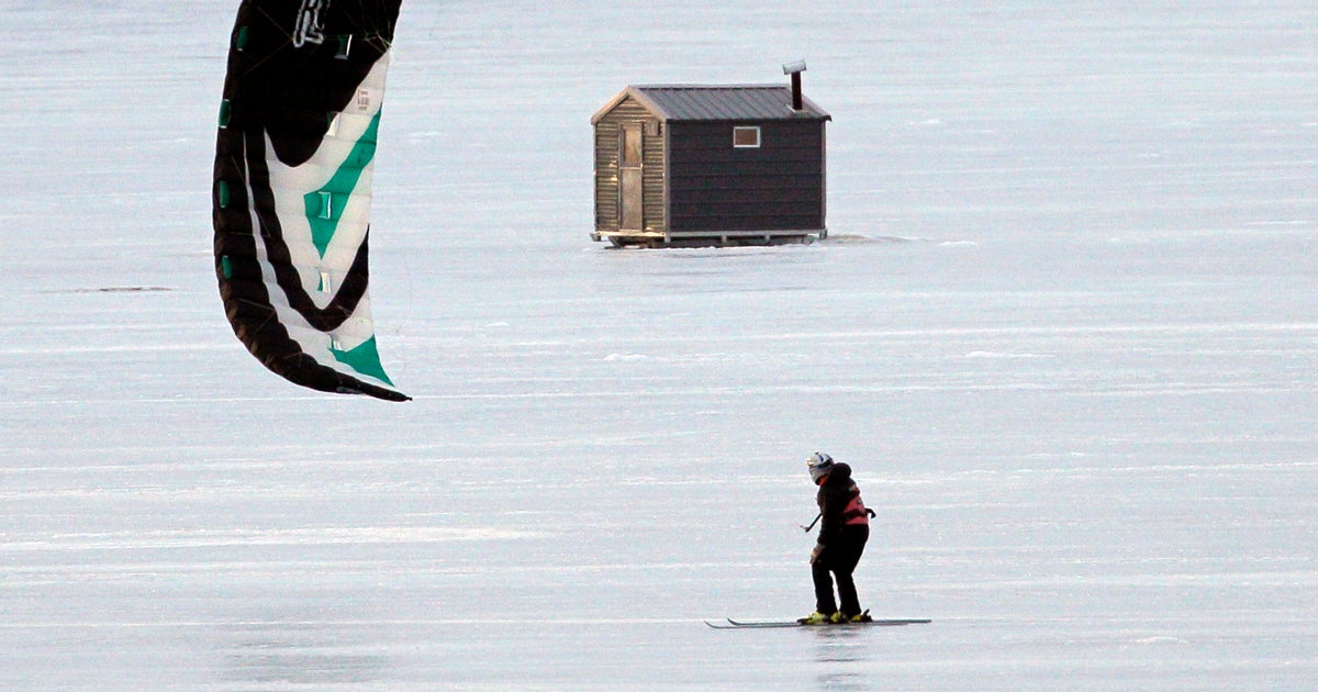 Kite-skier killed after gust of wind propels him into shed - CBS News