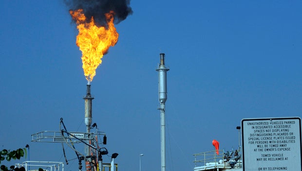 California fire crews respond to ExxonMobil refinery explosion - CBS News