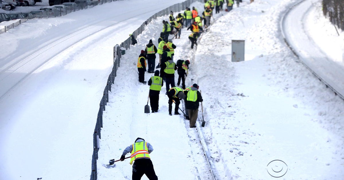 Bostonians learning to live with deep freeze - CBS News