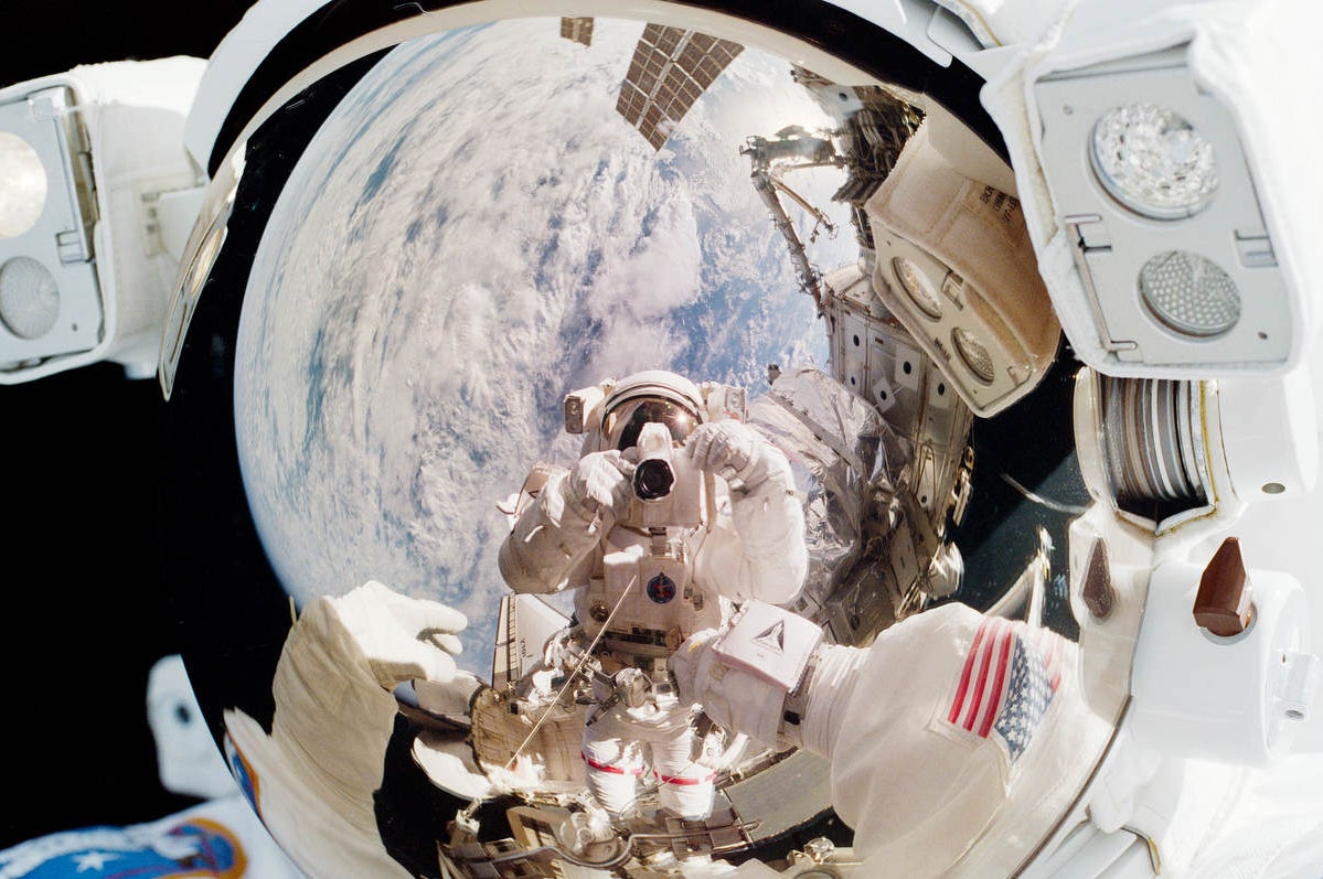Astronauts take the coolest selfies from outer space