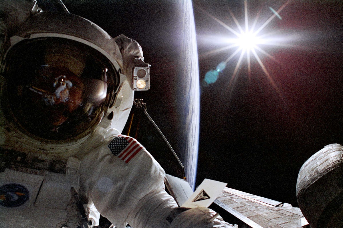 Astronauts take the coolest selfies from outer space
