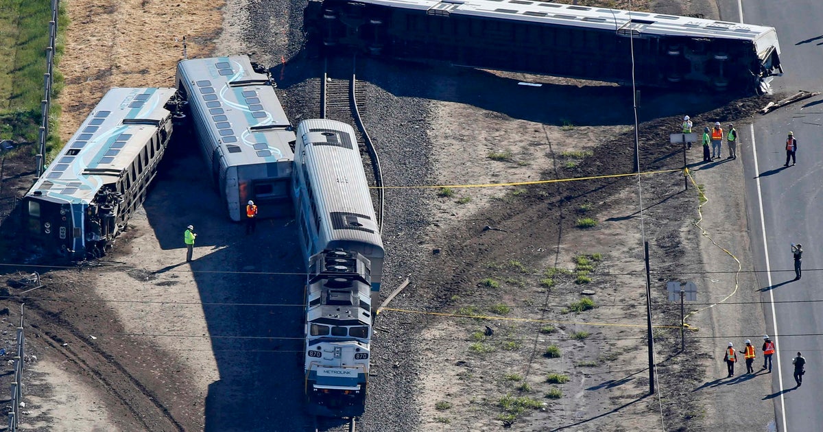 County files manslaughter charge in Calif. commuter train crash - CBS News