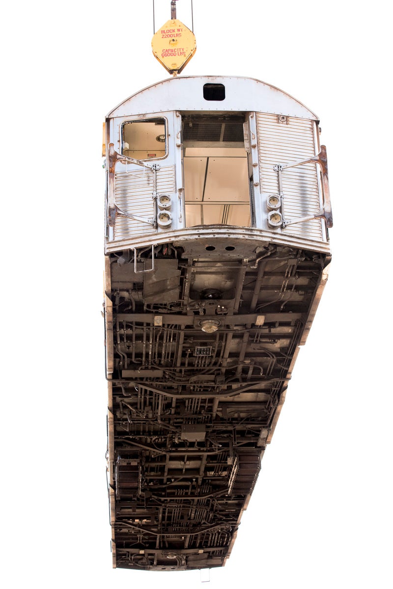 Retired NYC subway cars dumped into Atlantic Ocean for artificial reef ...