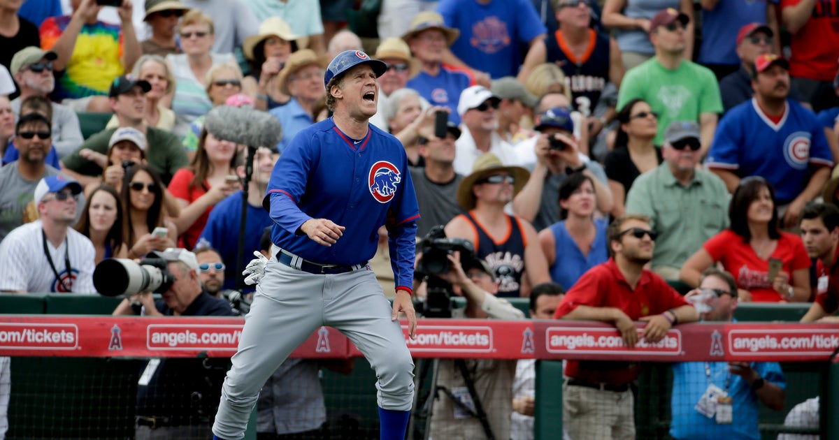 Will Ferrell plays nine positions in baseball games for cancer ...