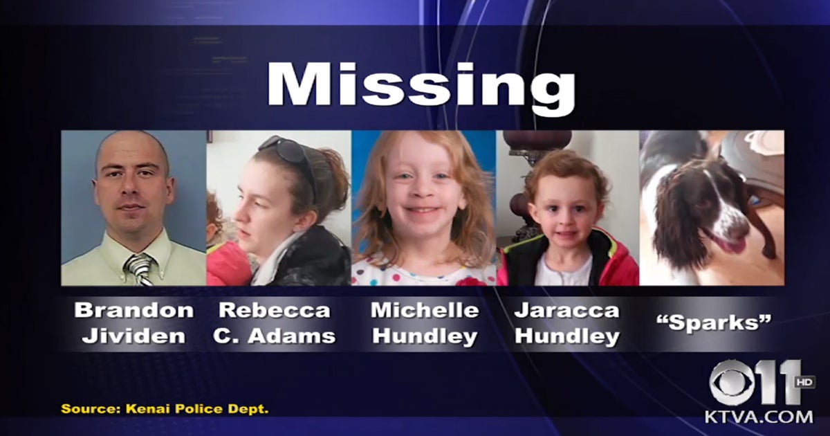 Police "very confident" remains belong to missing Alaska family - CBS News