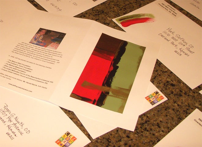 The works of blind artist Jeff Hanson