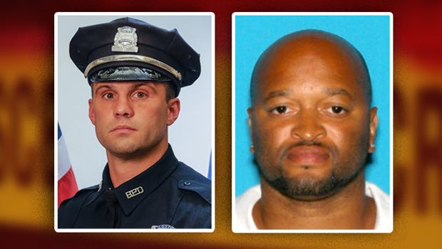 Boston police officer in coma after being shot "without provocation ...