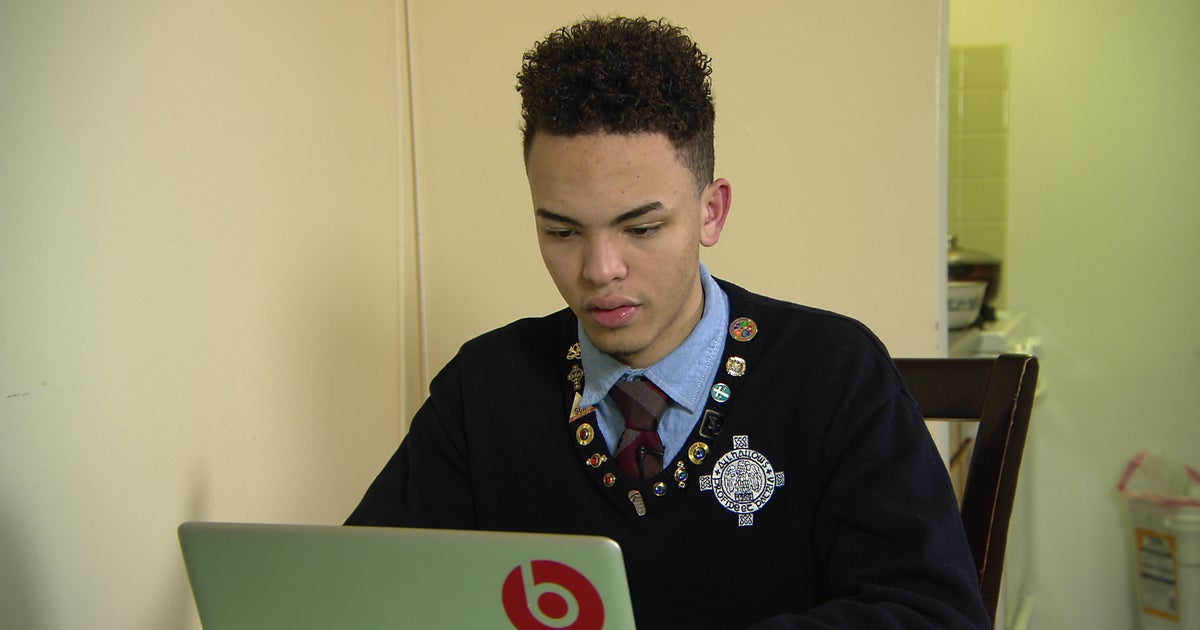 Teen entrepreneur creates app to help young people land jobs - CBS News