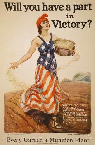 Propaganda art for WWII Victory Gardens