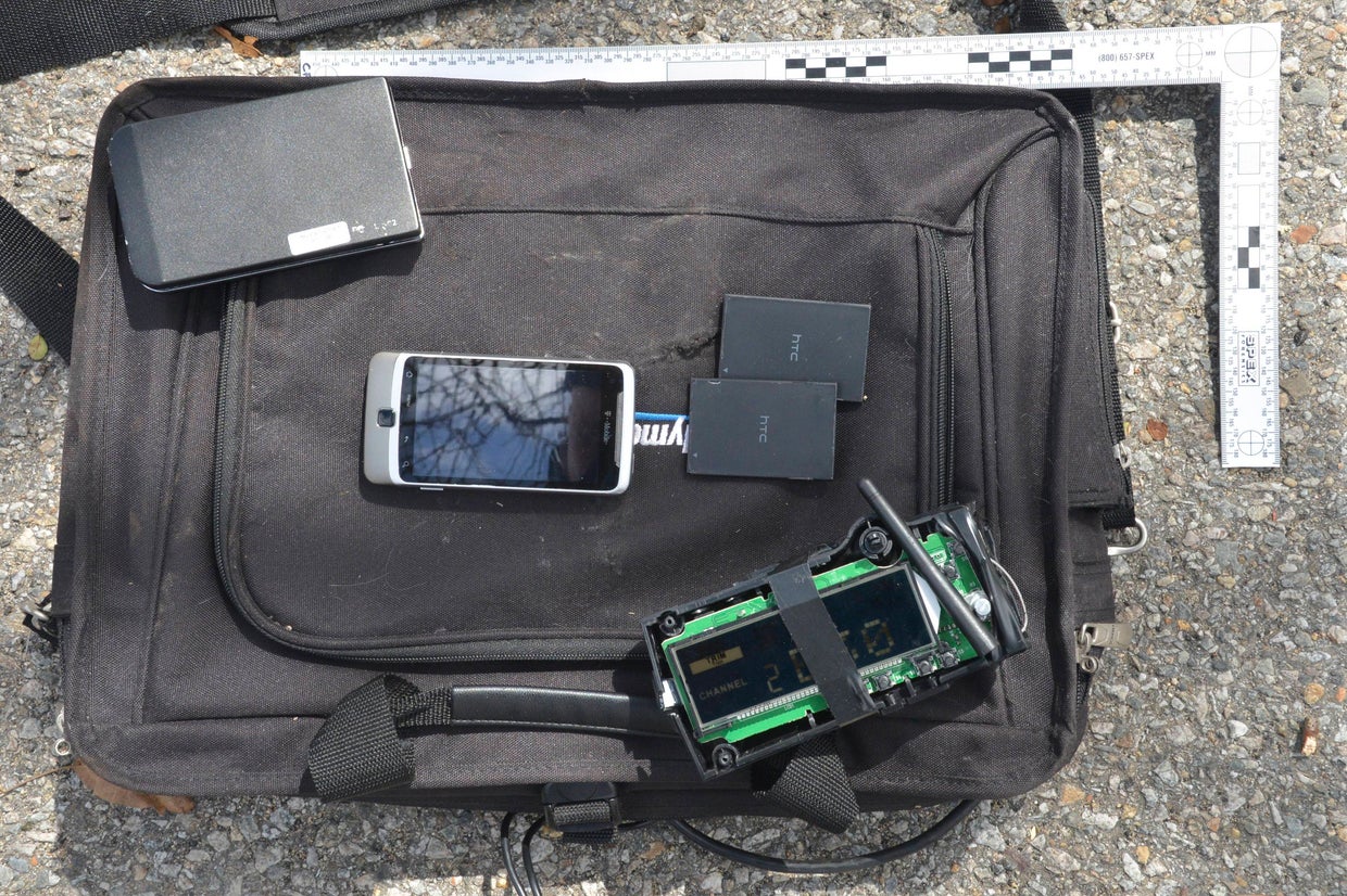 Evidence presented at the trial of Boston Marathon bomber Dzhokhar Tsarnaev