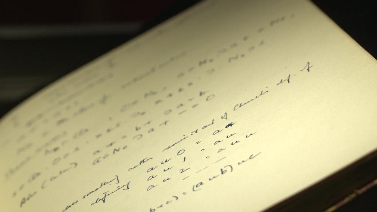 Auctioned notebook contains secrets of WWII codebreaker Alan Turing ...