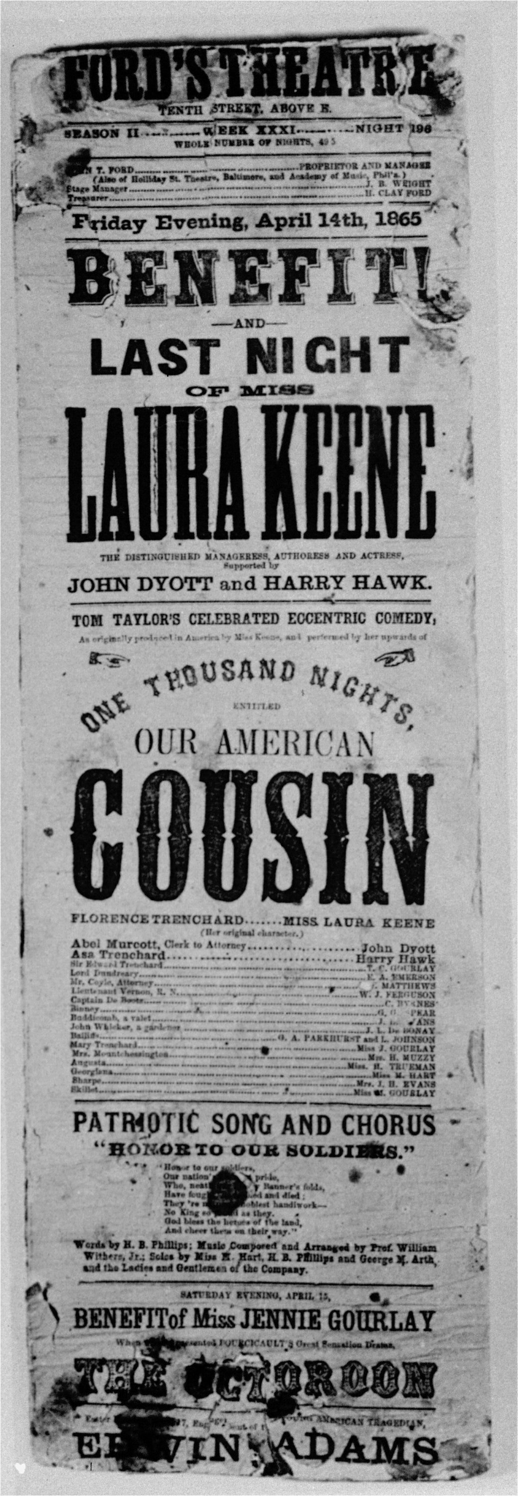 Abraham Lincolns Assassination 150th Anniversary Of National Tragedy