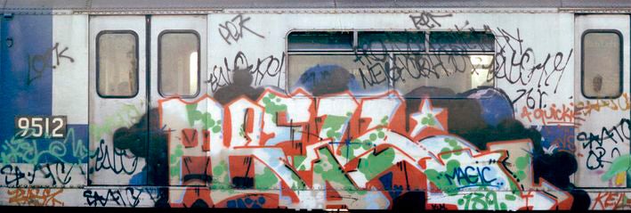 KEL1ST, one of the greatest NYC graffiti artists