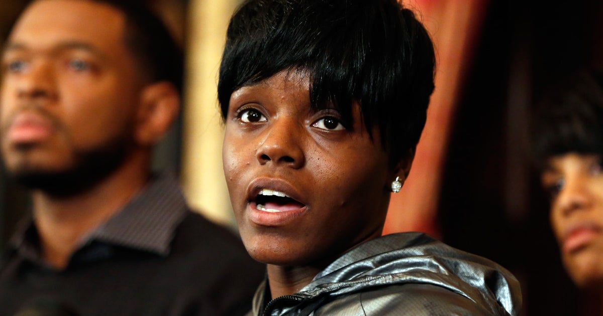 Freddie Gray's twin sister Fredricka Gray speaks after violent protests ...