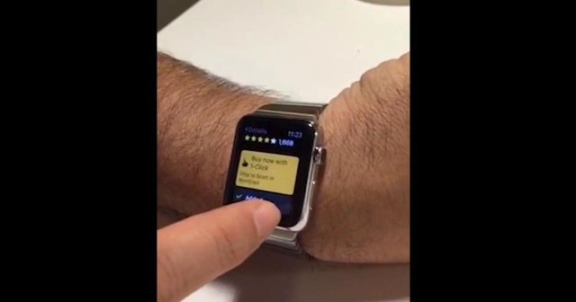 It's too easy to accidentally buy stuff on Apple Watch - CBS News