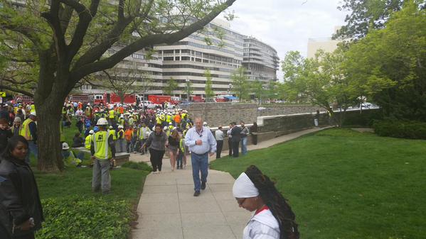 Watergate parking structure collapses
