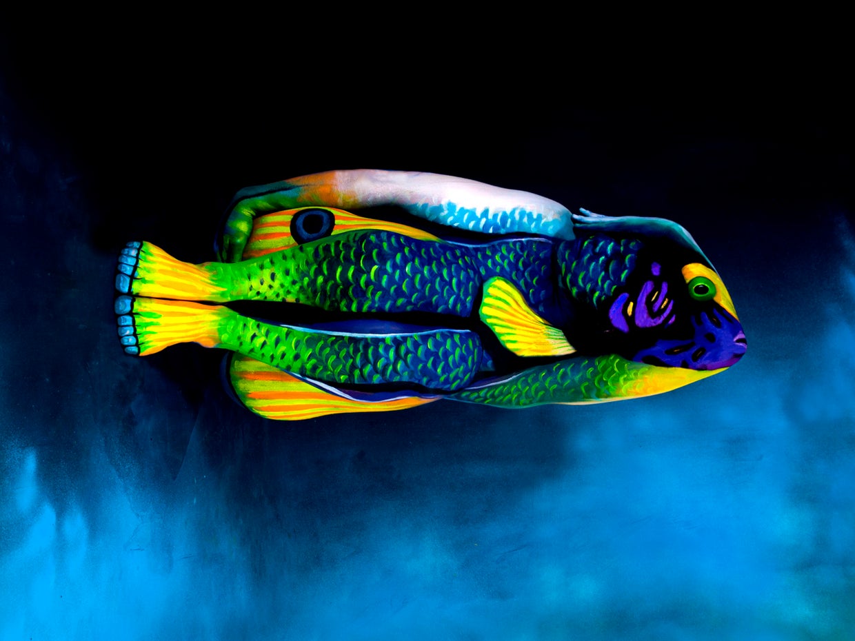 True still lifes: Masterworks of bodypainting