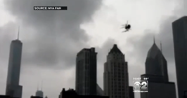 It's flying spider season in Chicago - CBS News